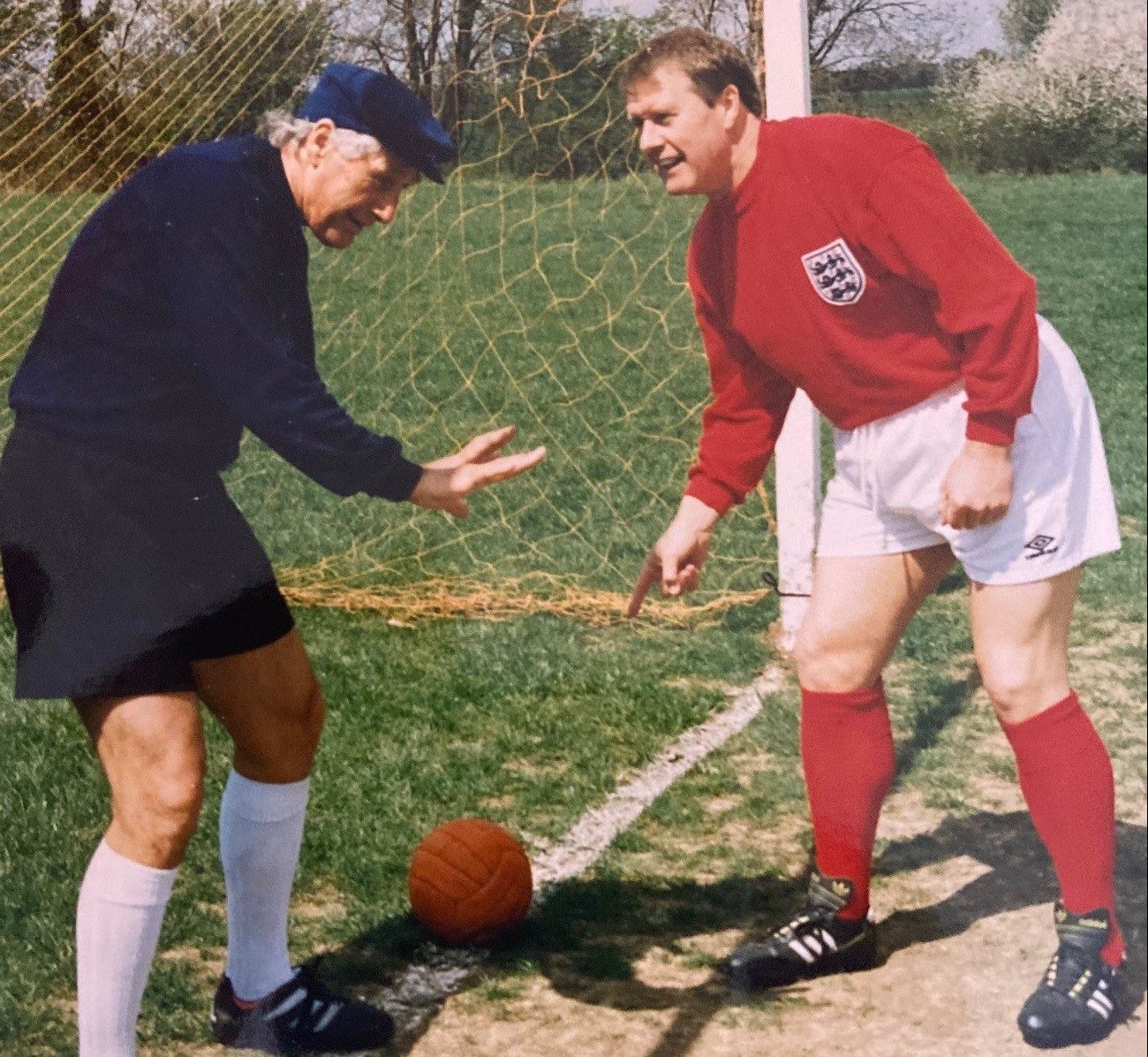 When the most famous football in English history came home ...